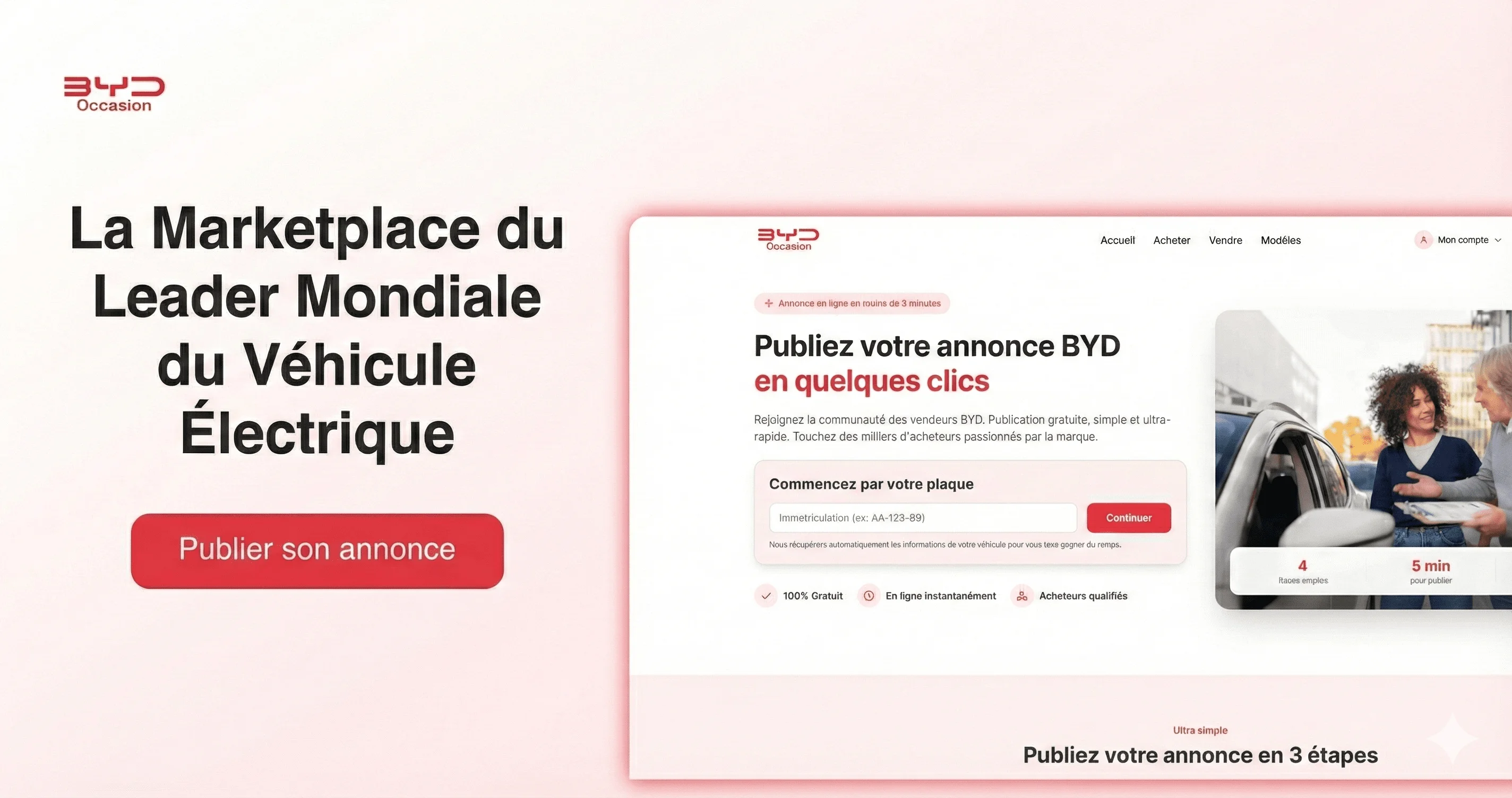 BYD Han EV d'occasion France | Annonces Han EV | BYD Occasion